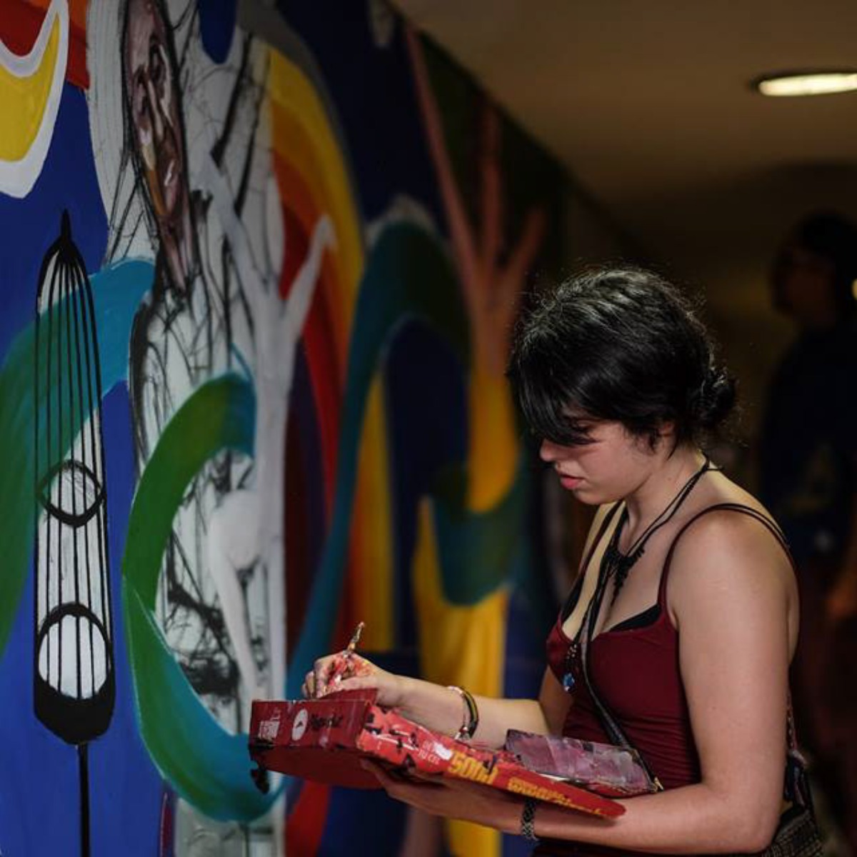 Andrea Castaneda Art Revolution A - New York - Brooklyn - at RAWartists.com